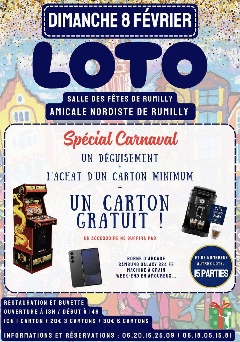 Loto Carnaval à Rumilly - Radio FMR